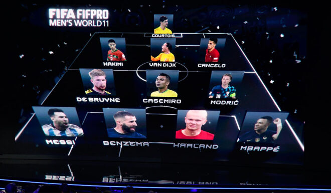 FIFA FIFPro World XI 2022: Three Real stars and Casemiro represented