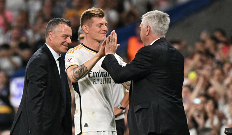 Ancelotti über Kroos: „Ganz Madrid begeistert, er ist eine Legende“ - REAL TOTAL